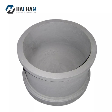 High Purity 1kg 5kg 6kg 10kg Graphite Crucible For Metallurgy Industry ...